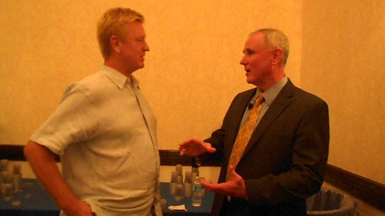Vienna Beef's Jim Dencek talks with Col. Mark Tillman Former Airforce ...