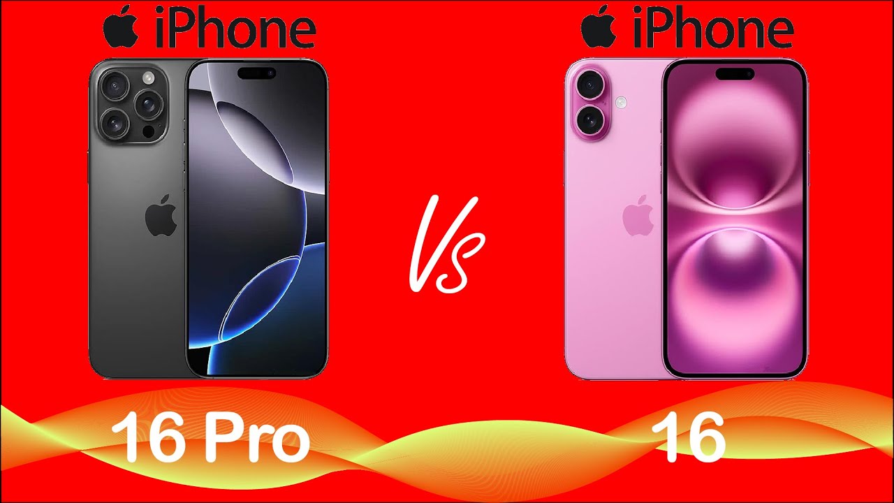 Apple iphone 16 Pro VS Apple iphone 16 - YouTube