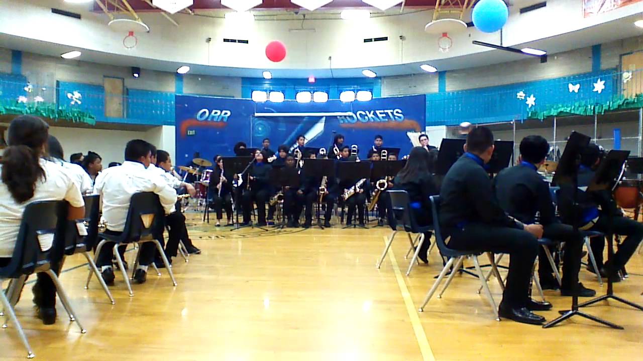 William E.Orr Middle School Jazz Band Spring Concert Squeeze On - YouTube