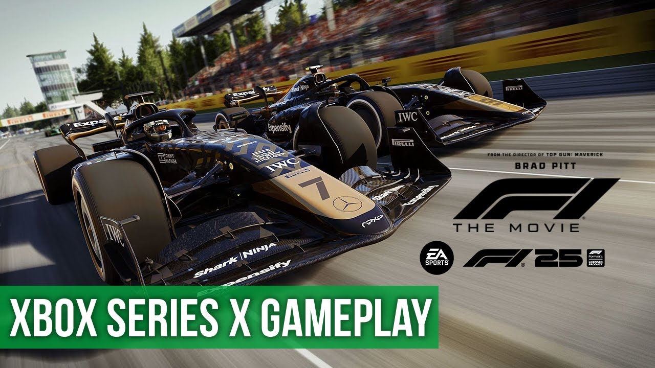 F1 The Movie | F1 25 | Gameplay Part 1 - Xbox Series X Gameplay - YouTube