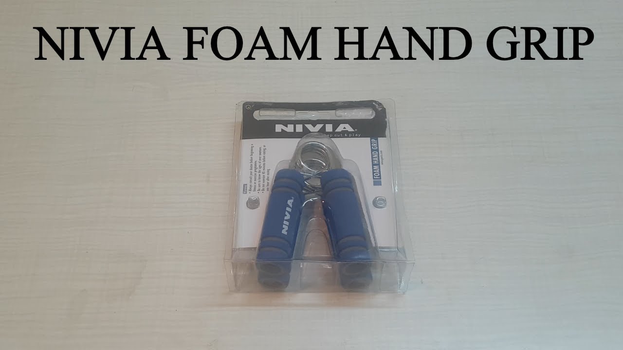 Nivia Foam Hand Grip - Unboxing - YouTube
