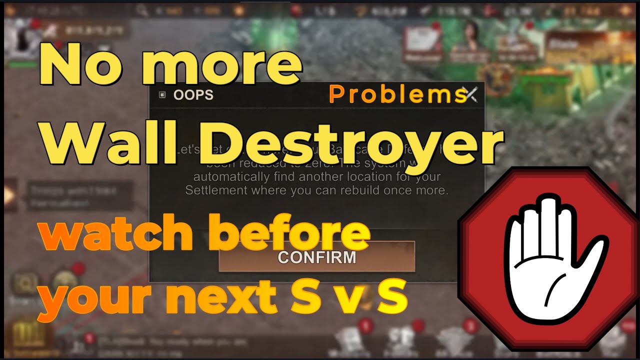 State of Survival : Wall destroyer Immunity Trick ! - YouTube
