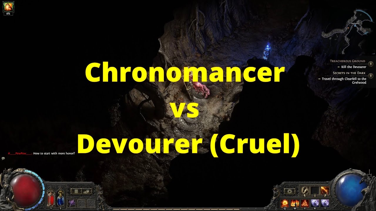 POE2: Chronomancer vs Devourer (Cruel Act 1 ) - YouTube