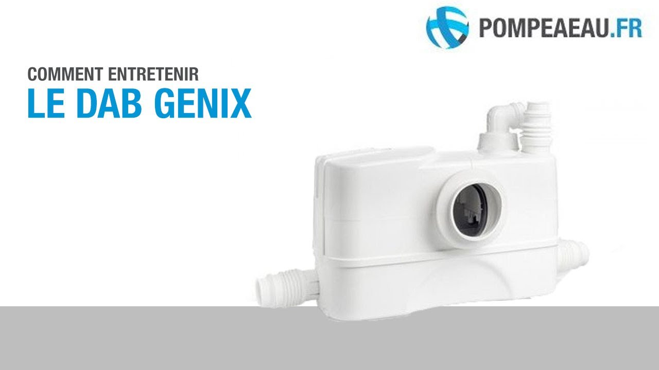 DAB Genix Broyeur: Entretien de la DAB Genix - YouTube
