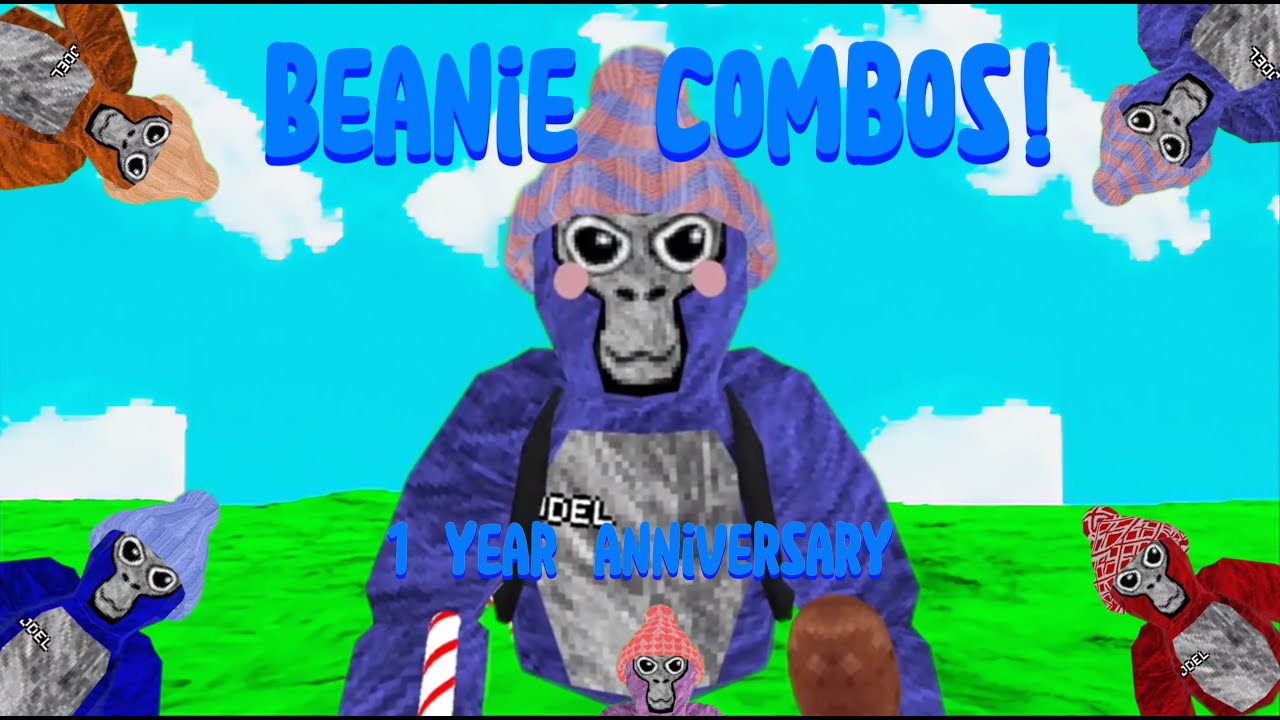 Making Beanie Combos in Gorilla Tag Part 2! (1-year anniversary video ...