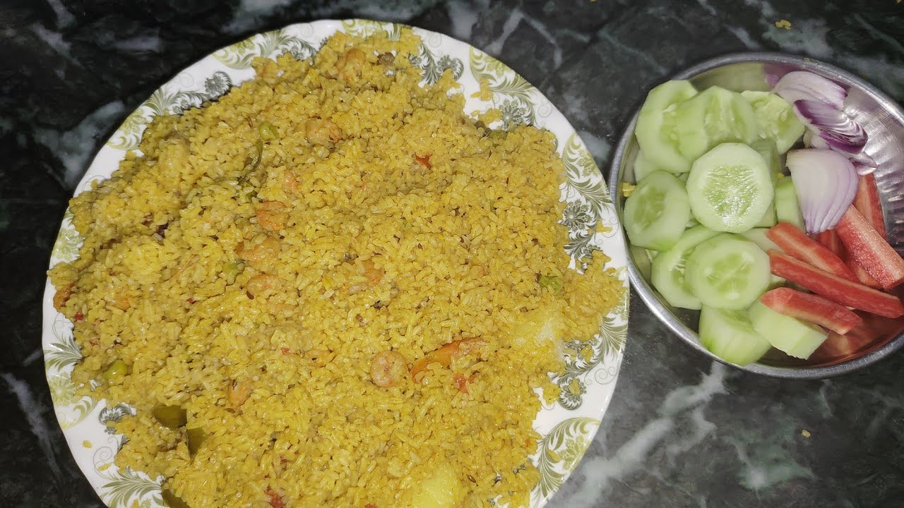 Ghinga pulao ki##recipe ###dekhye###mere###channel##nasreenvlogs###me ...