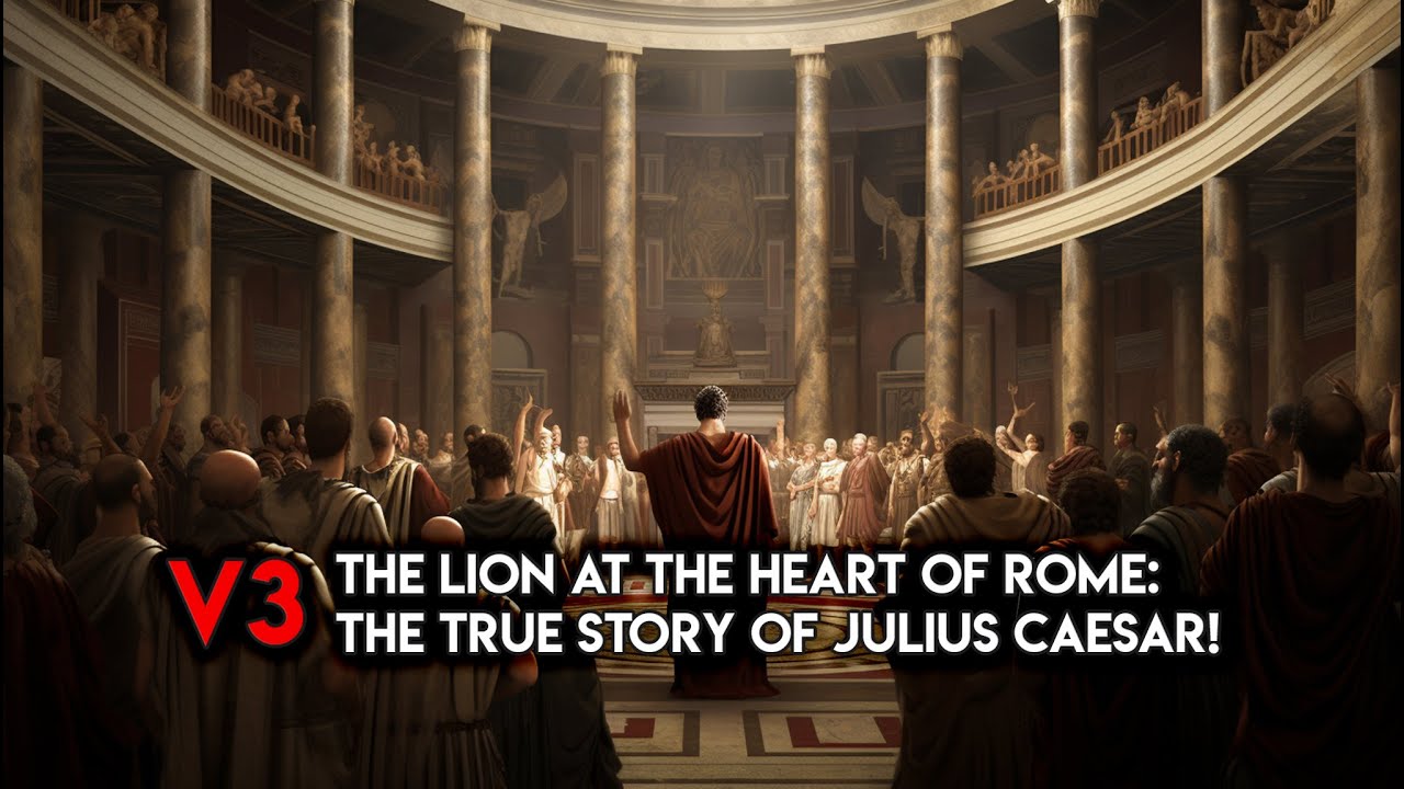 The Lion at the Heart of Rome: The True Story of Julius Caesar! - V3 ...