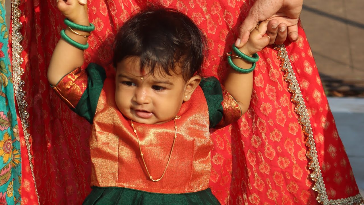 ekanksha annaprasana ceremony | baby akki can eat everything in the ...