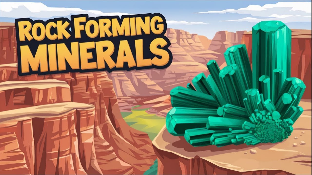 Rock forming minerals - Characteristics of rock forming minerals - YouTube