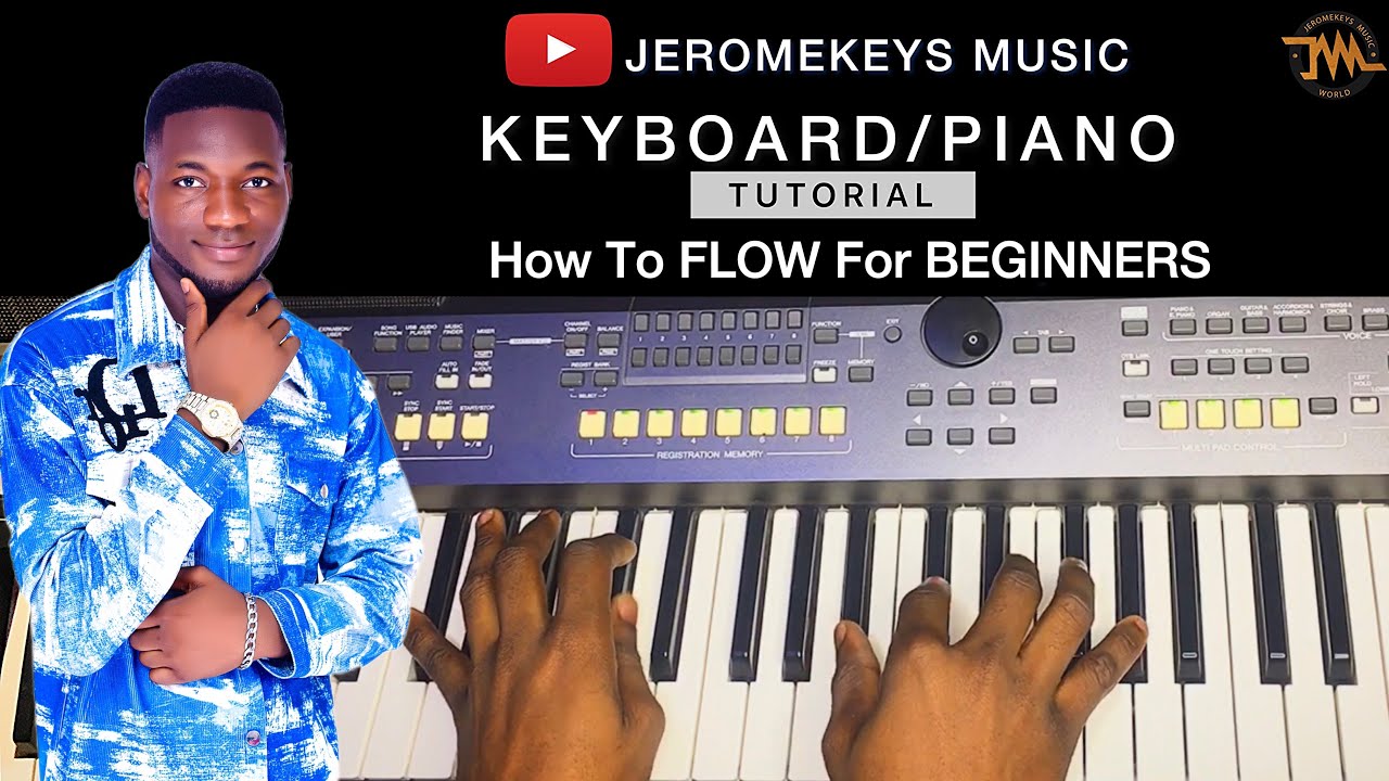 How To Flow | Worship Piano Chords for Beginners | Gospel [EASY LESSON ...