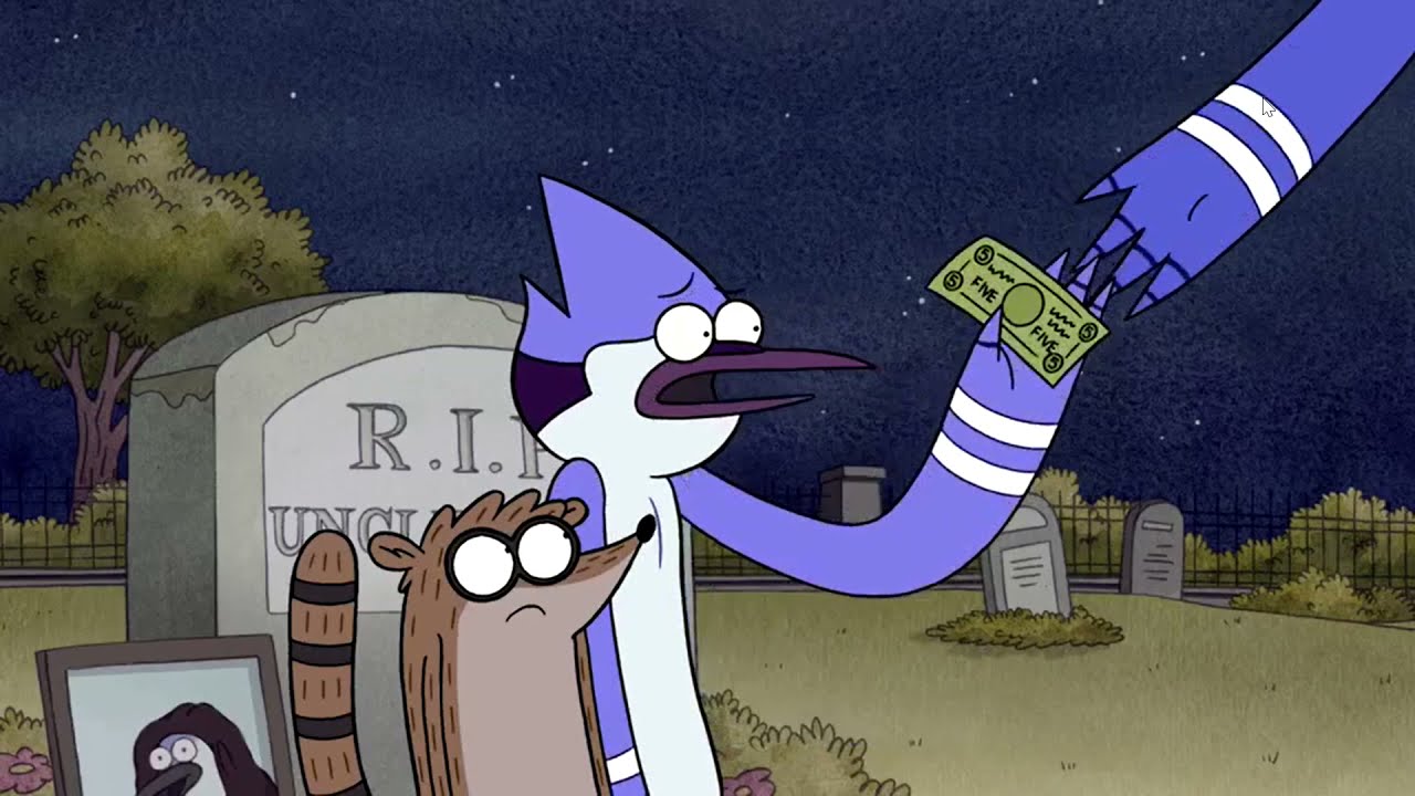 Regular Show Mordecai Dies
