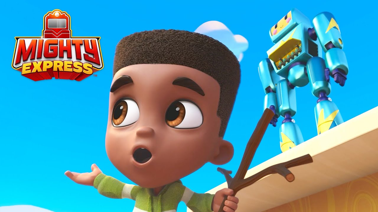 Jaden Gets His Robot Toy | Mighty Express Clips | Cartoons for Kids ...