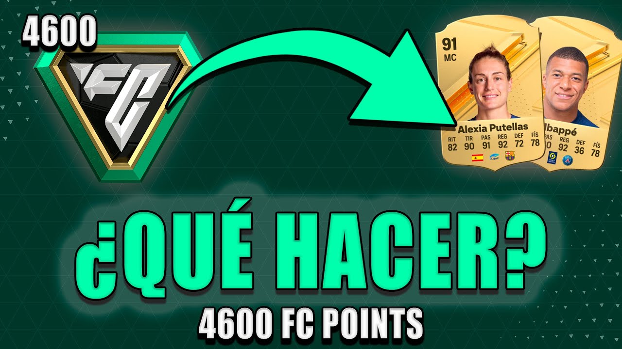 ¿QUÉ HACER CON LOS 4600 FC POINTS?🪙 GUÍA EN 3 MINUTOS - YouTube