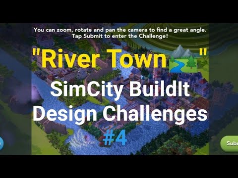 "River Town🏞" SimCity BuildIt Design Challenges #4 - YouTube