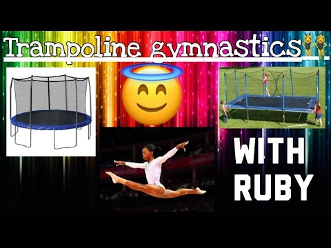 Trampoline gymnastics with ruby - YouTube