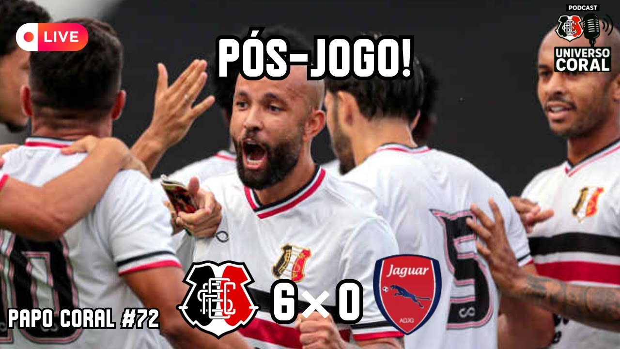 PAPO CORAL #72 - SANTA CRUZ 6x0 JAGUAR | CAMPEONATO PERNAMBUCANO - 2026 ...