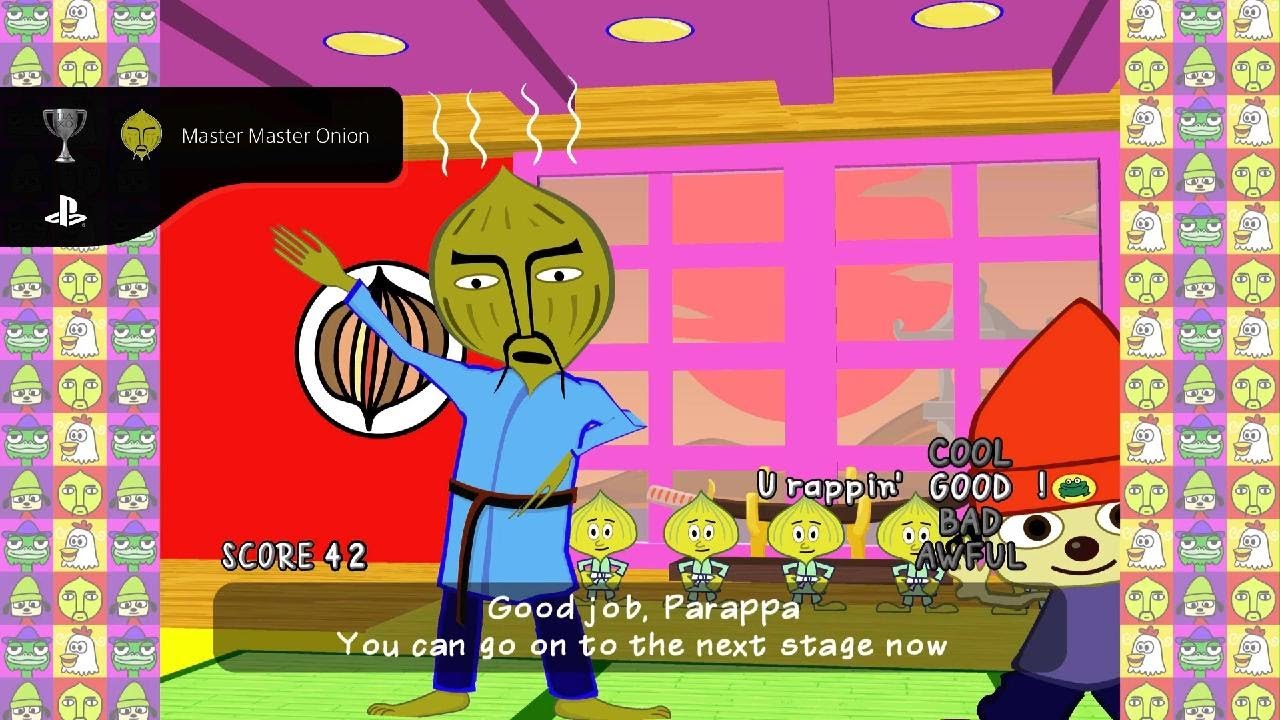 Blazing Through: PaRappa The Rapper™ Remastered – Master Master Onion ...