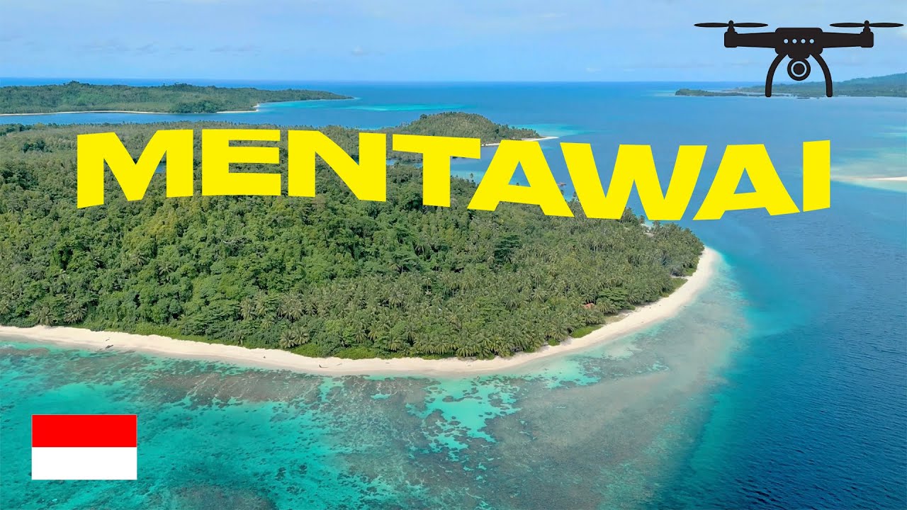 FLYING OVER North Sipora! Mentawai, Sumatra, Indonesia 🇮🇩 DRONE | 4K ...