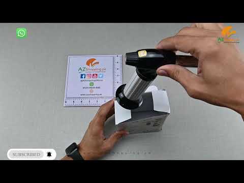 Cigar Lighter – Kitchen Lighter - Automatic Ignition Butane Powered Pro-Torch Model OL-400