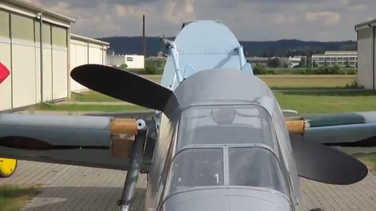 Messerschmitt Bf 109 V7 und Me 109 E Replicas - YouTube