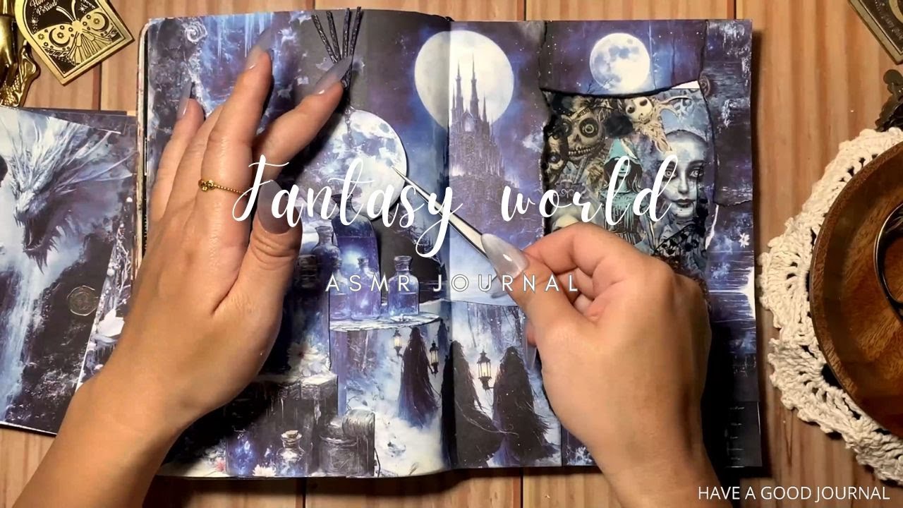 ASMR Journal | Fantasy world | Have a good journal - YouTube