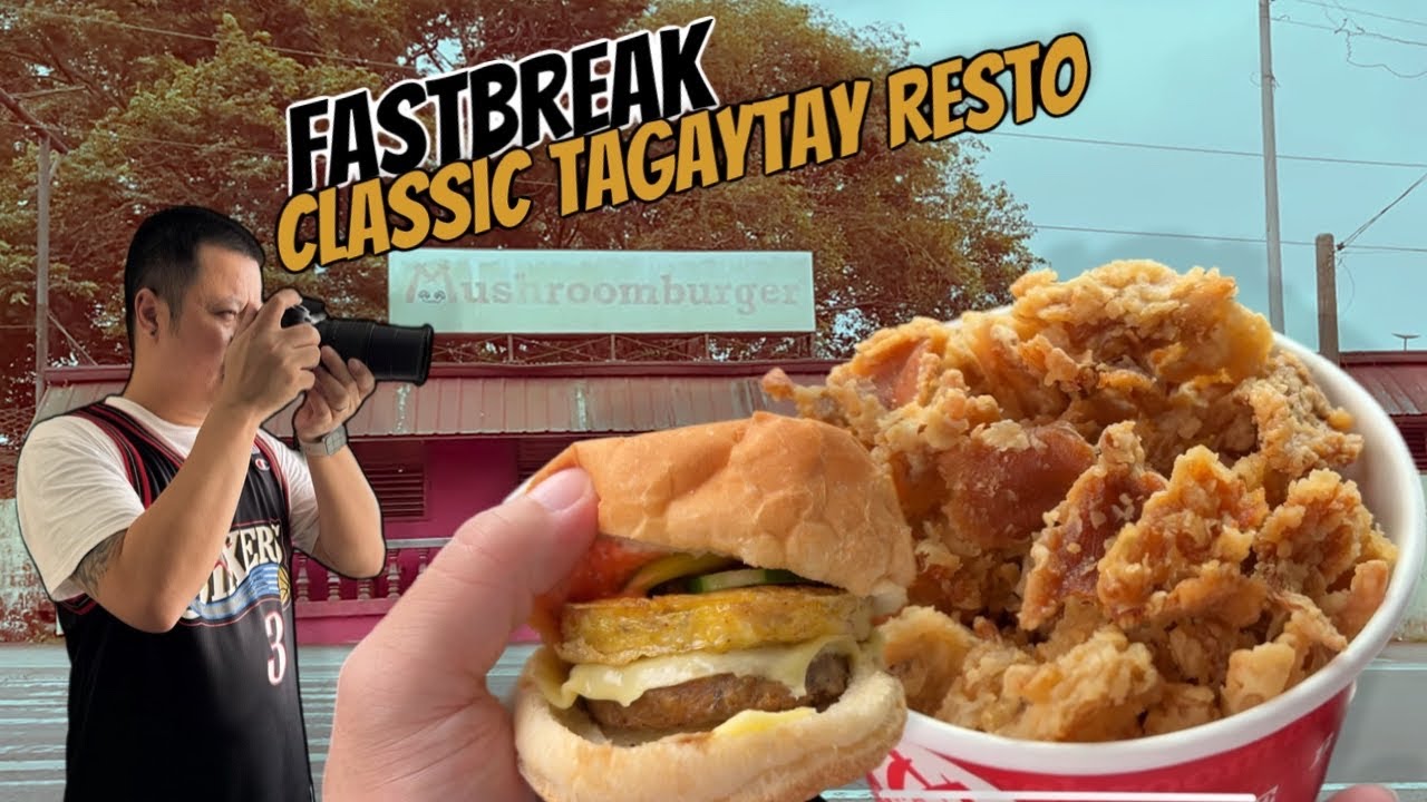 Mushroom Burger Tagaytay 2025 Fastbreak Tour - YouTube