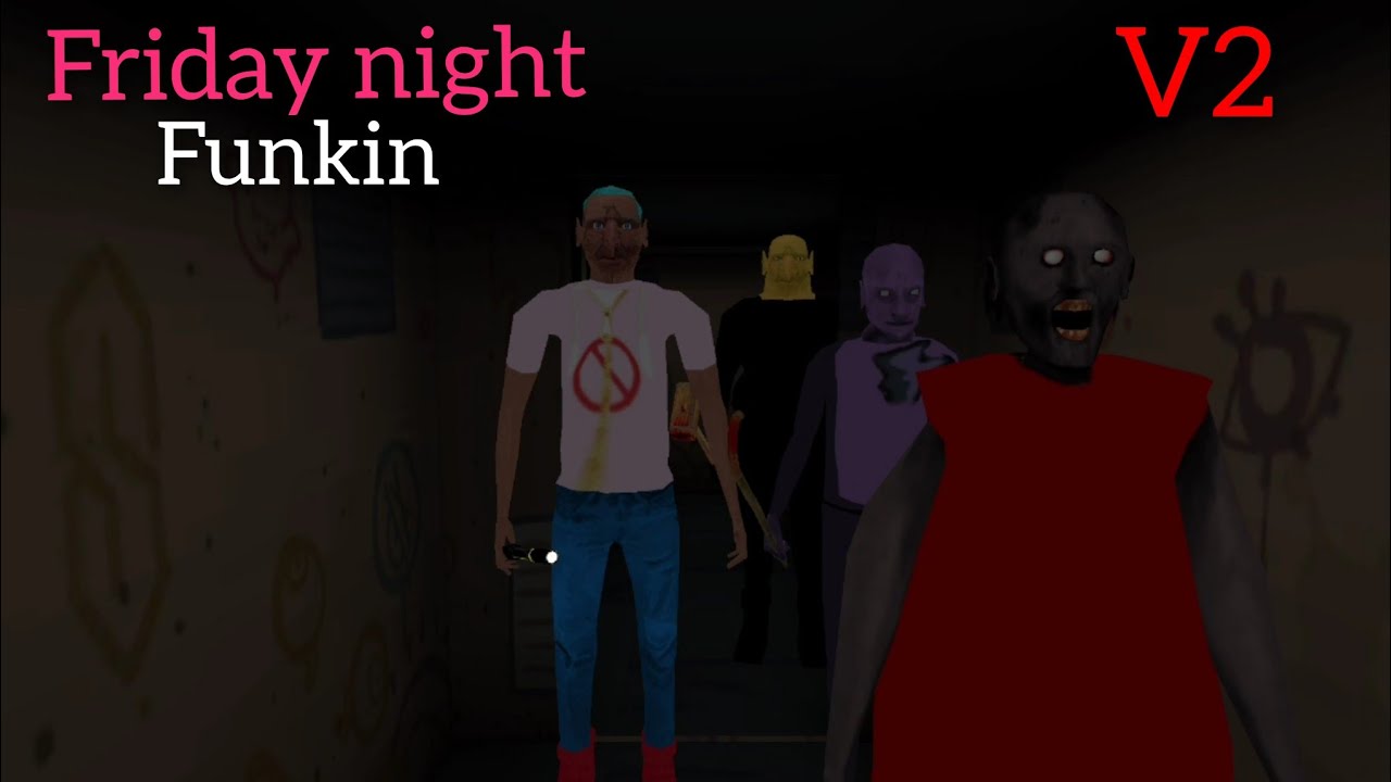 The twins in FNF V2 atmosphere Full Gameplay - YouTube