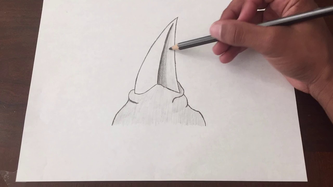 Me Drawing A Dragon Tooth - YouTube