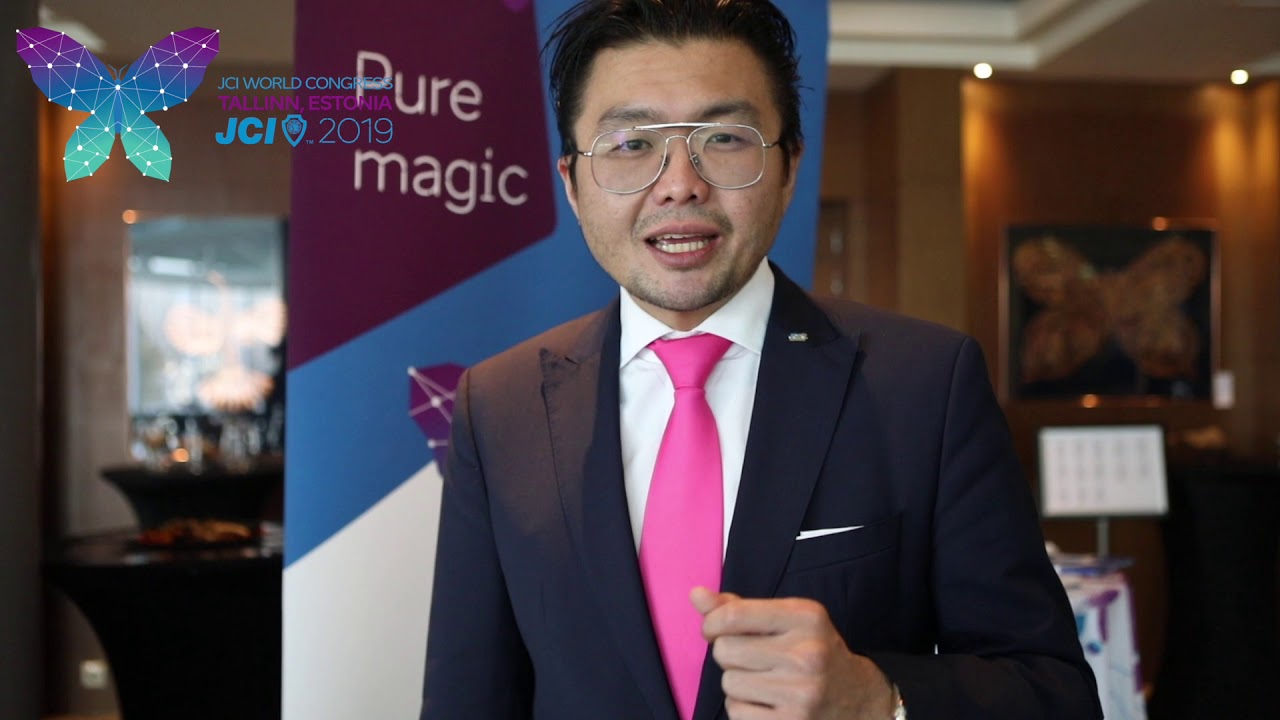 Alexander Tio Greeting to JCI World Congress 2019 - YouTube