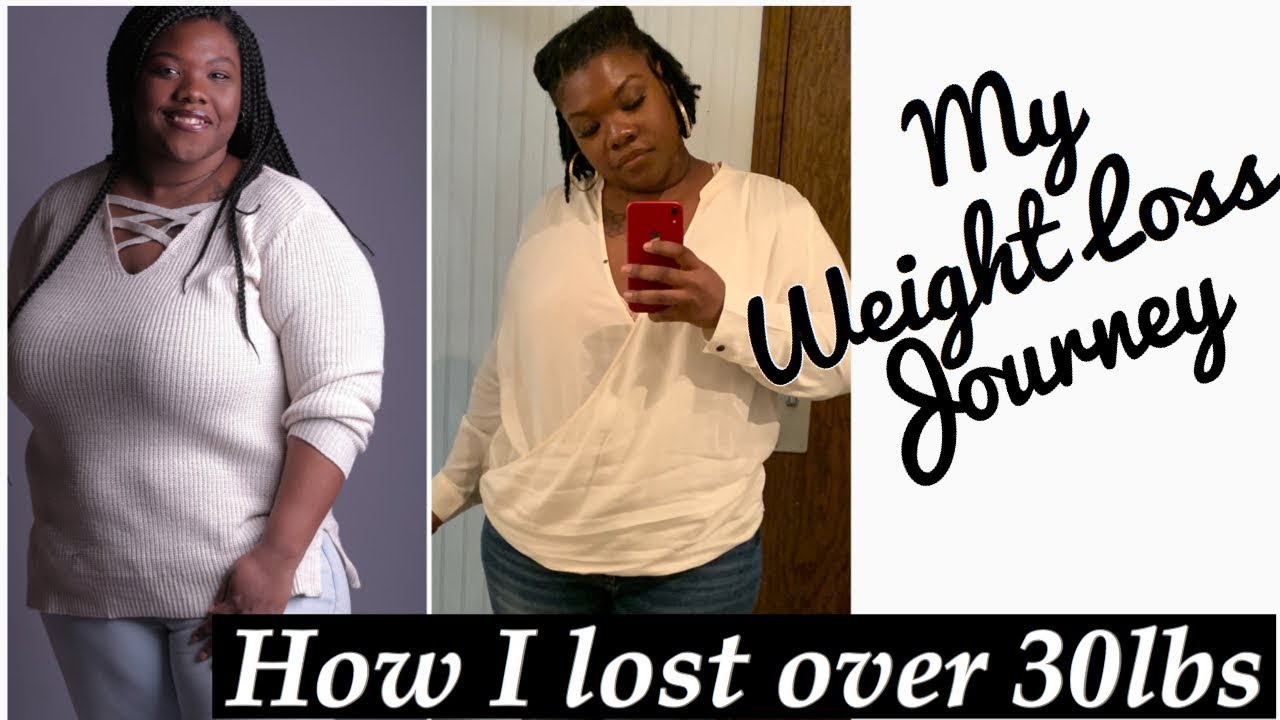 My Weight Loss Journey/ 30+ lbs loss/ Plus size Fitness - YouTube