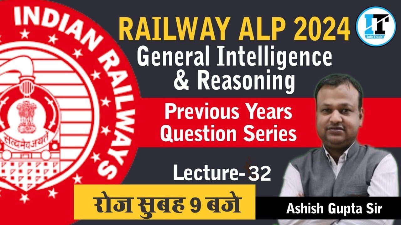 Railway ALP Exam 2024 Free Online Classes | RRB ALP Previous Years ...