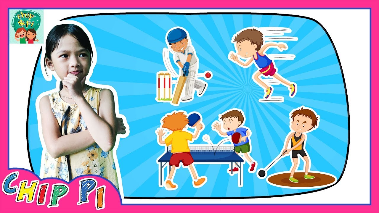 Learn Sports Names for Kids Video Education Children English - YouTube