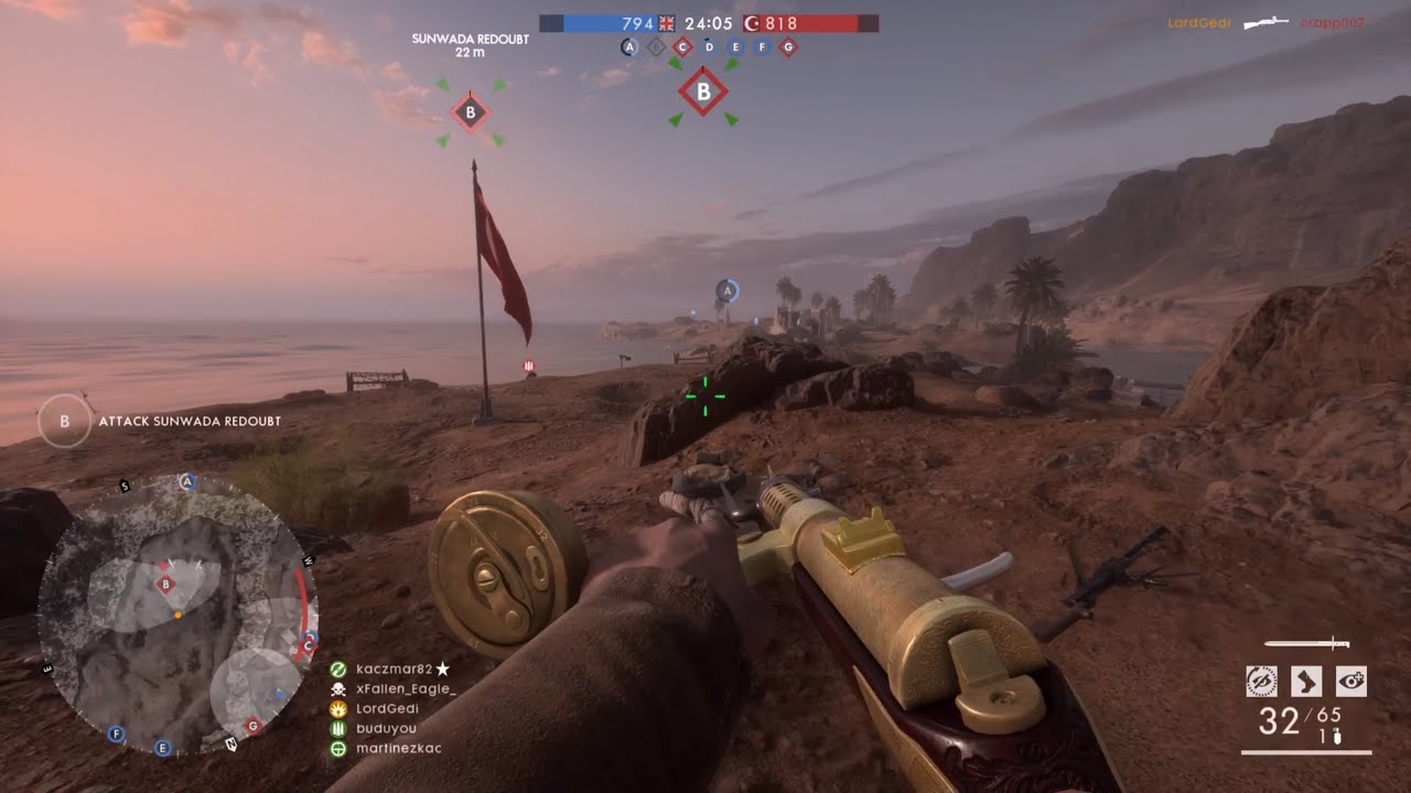 Battlefield 1: Conquest Multiplayer Gameplay - FAO Fortress - PS5 No ...