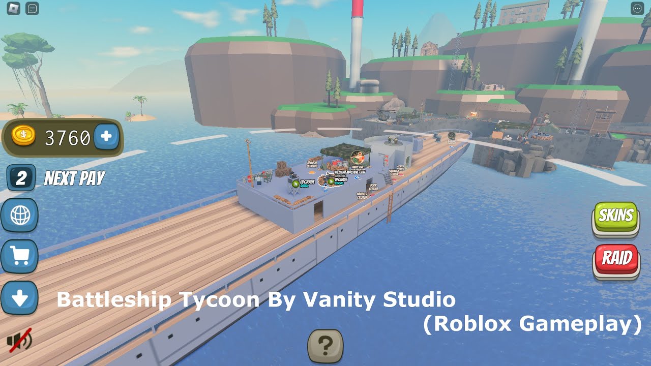 Battleship Tycoon By Vanity Studio (Roblox Gameplay) - YouTube