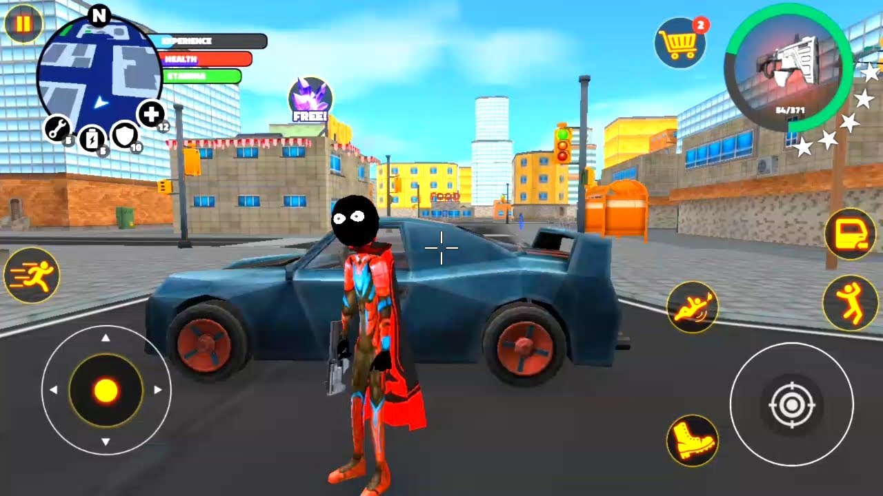 Stickman crime us city giter villain | Stickman superhero new game ...