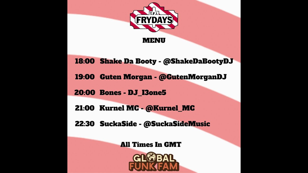 Shake da Booty DJ - FRYDAY raid train - Global Funk Fam - 07/06/24 ...