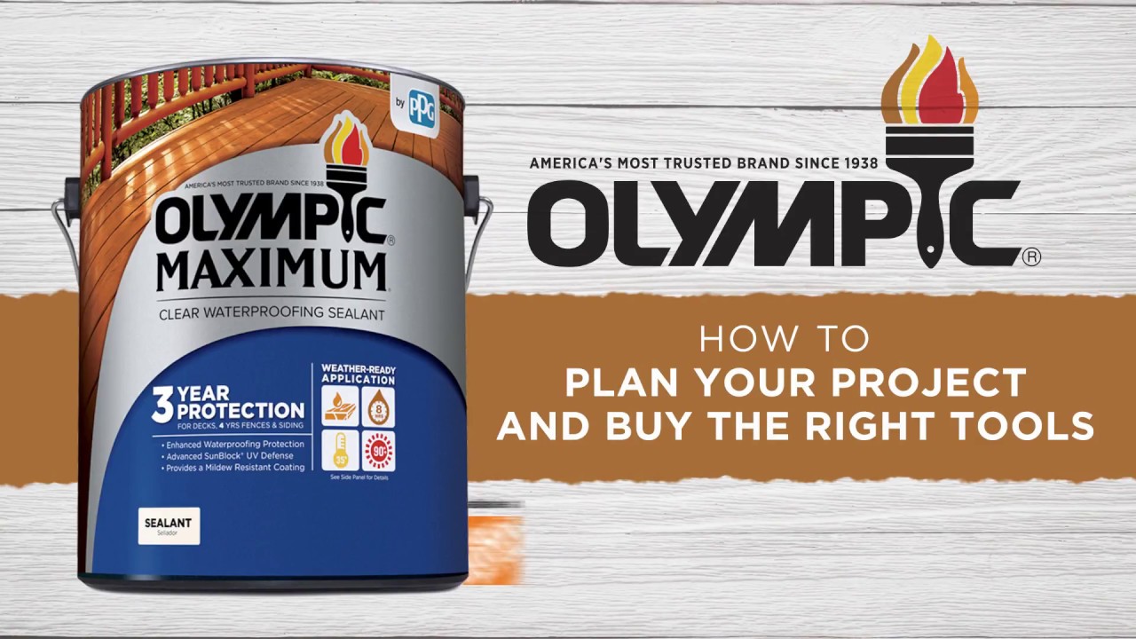 How to Plan Your Stain Project and Buy the Right Tools - YouTube