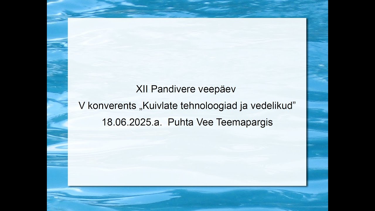 Pandivere veepäev 2025 - YouTube