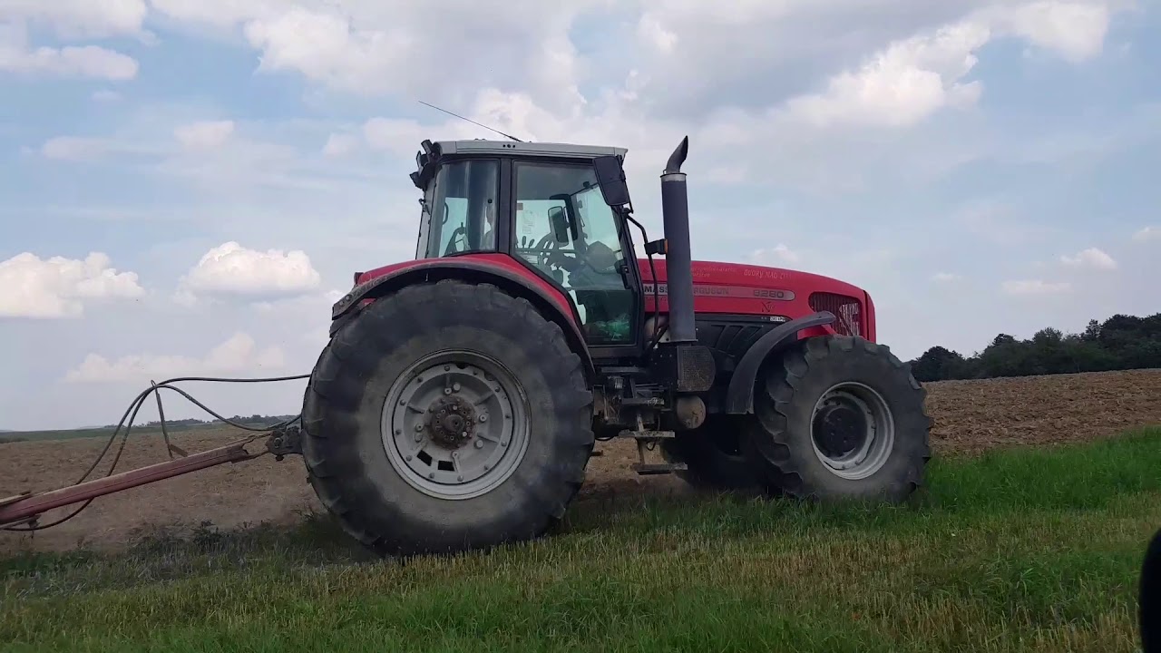 Massey ferguson 8280 diskovanoe Petroagro s.r.o - YouTube