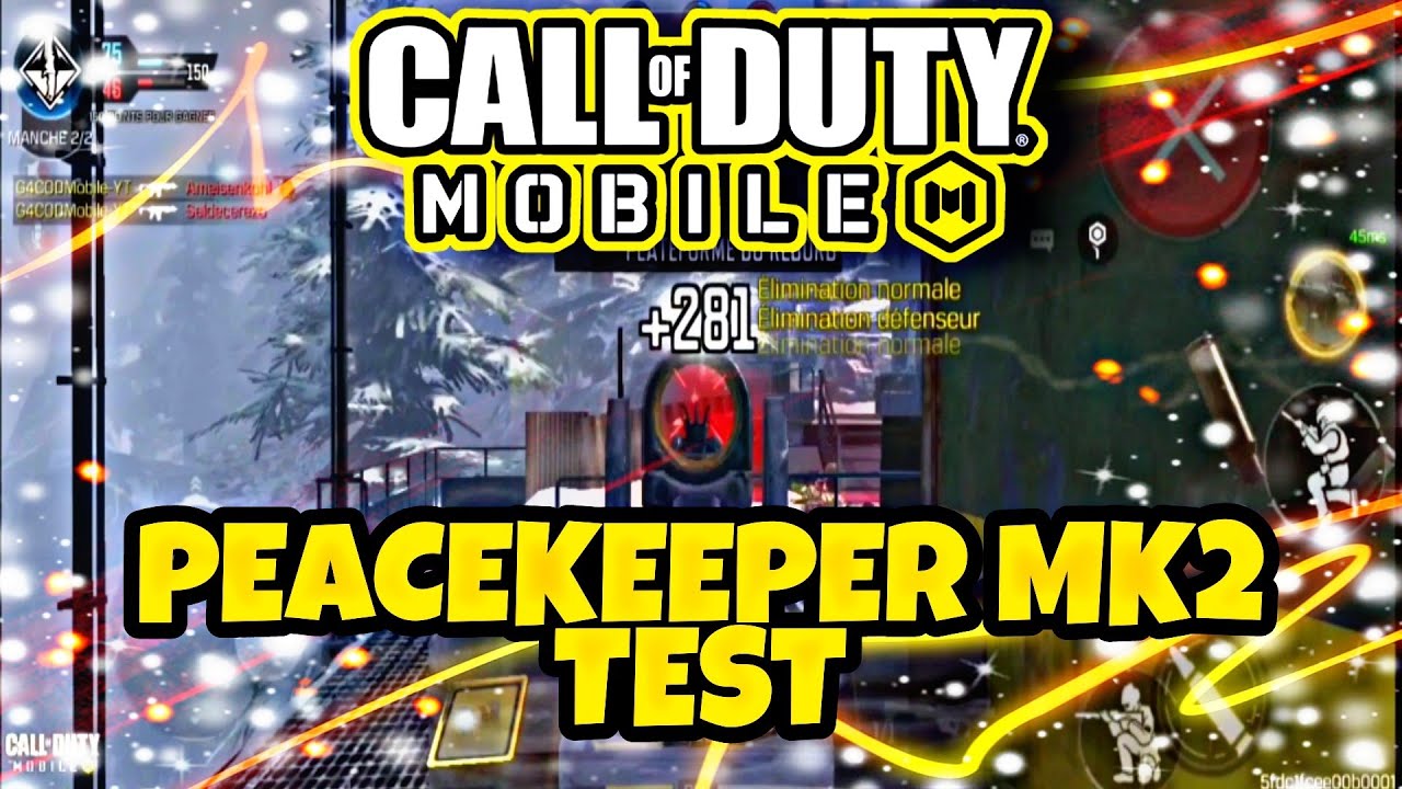 PEACEKEEPER MK2 TEST| Call of duty mobile multiplayer|CODMobile - YouTube