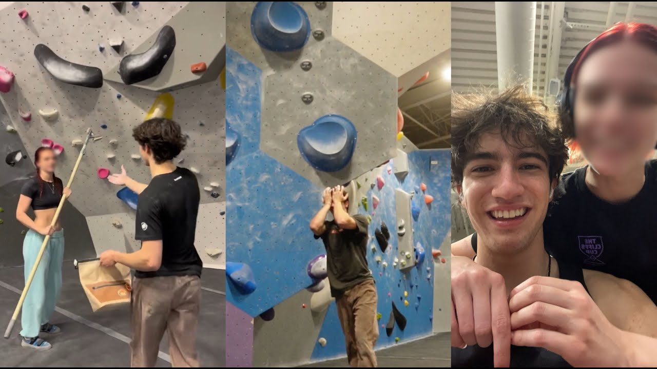 Why climbing is the worst first date/Climbing quite indubitably hard ...