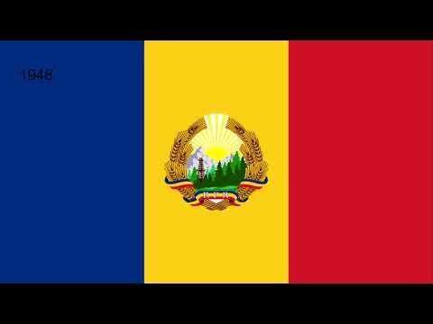 Historical Flags Of Romainia - YouTube