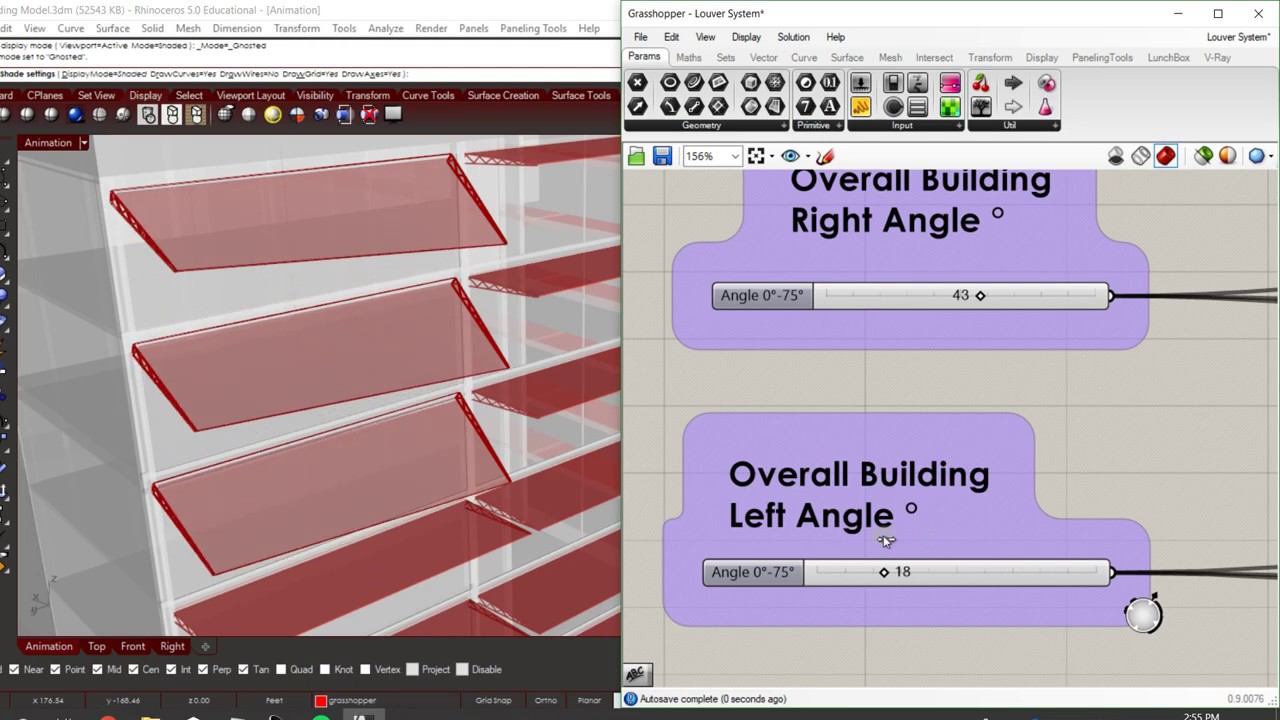 WSU Arch 531 - Phase 2 Kinetic Louvers - YouTube