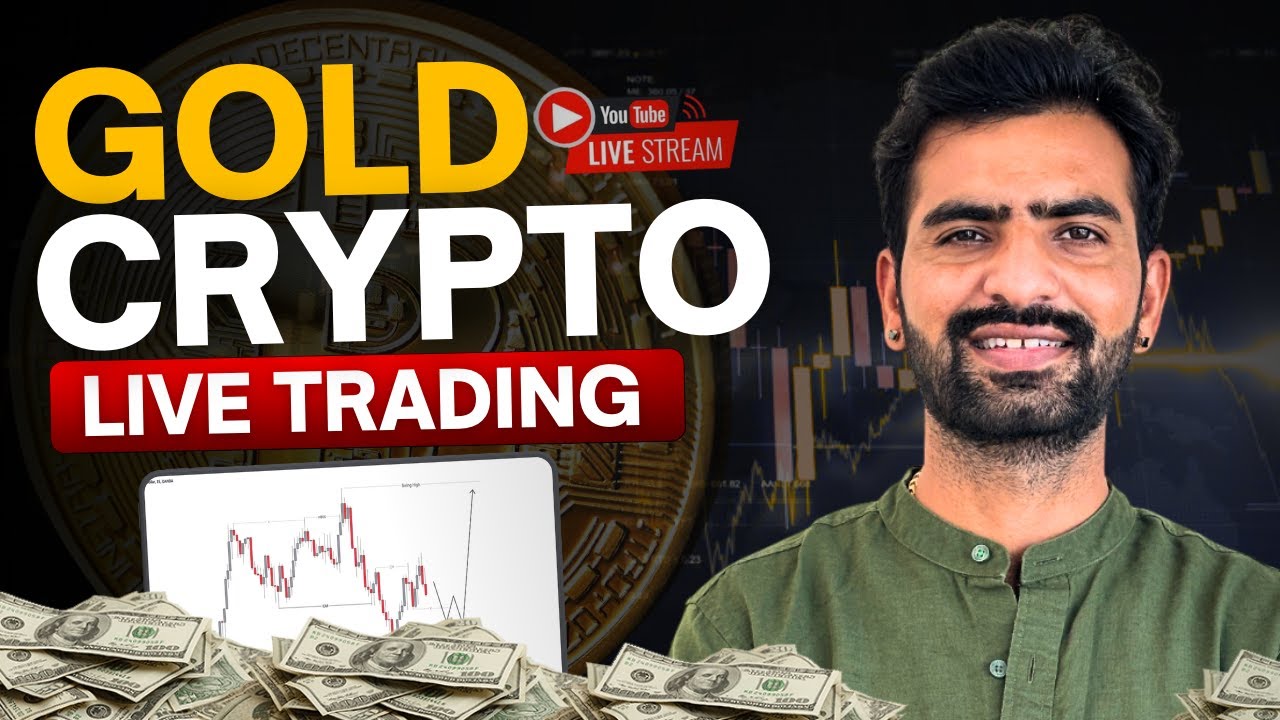 BTC & Gold Live Trading for Beginners education–How to Trade BTC & GOLD ...