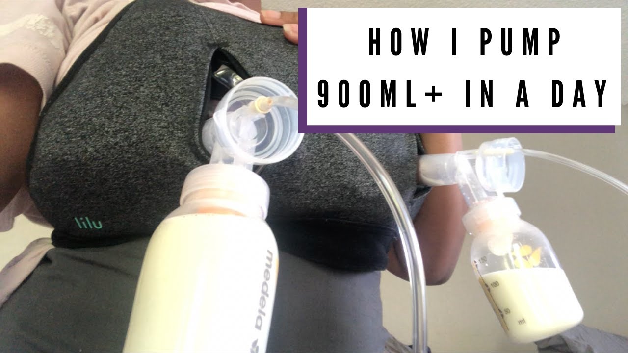 MY PUMPING ROUTINE! | HOW I PUMP 900ML+ A DAY (Full-Time Working Mom ...