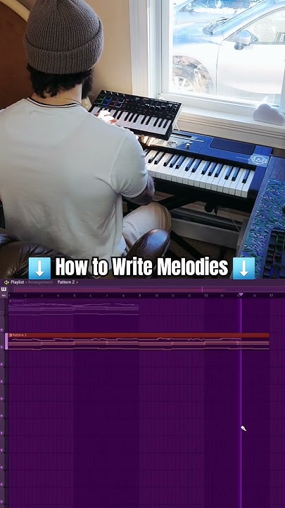 How to Write Melodies with No Music Theory #flstudio #producer # ...