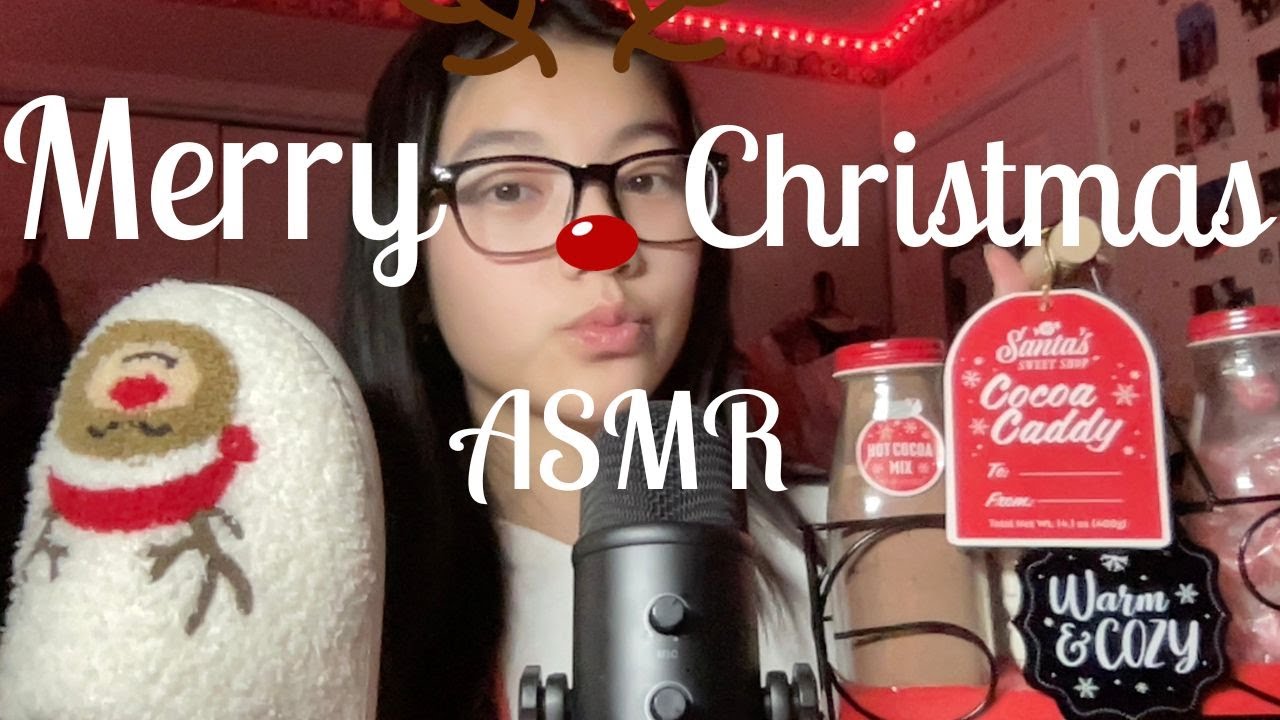 ASMR fall asleep in 10 minutes | sleepy christmas triggers 😴💤 MERRY ...