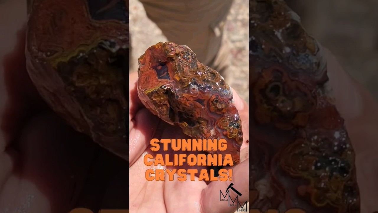 Stunning California Crystals! #shorts #agategems #rockhounding # ...