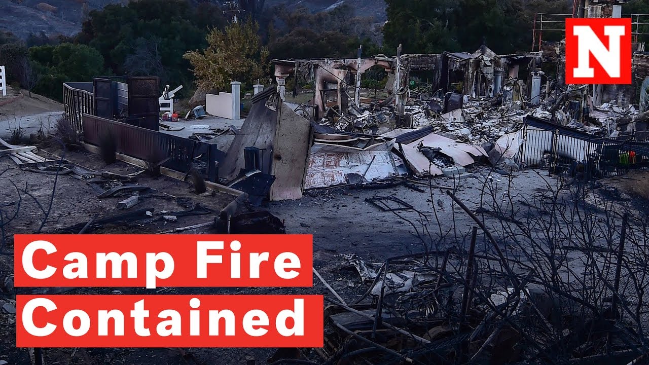 Camp Fire: Northern California Blaze Now 100% Contained - YouTube