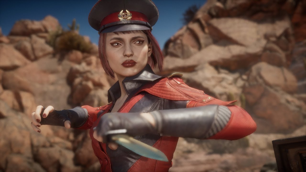 Mortal Kombat 11 - Kold War Skarlet VS Klassic Skarlet - YouTube